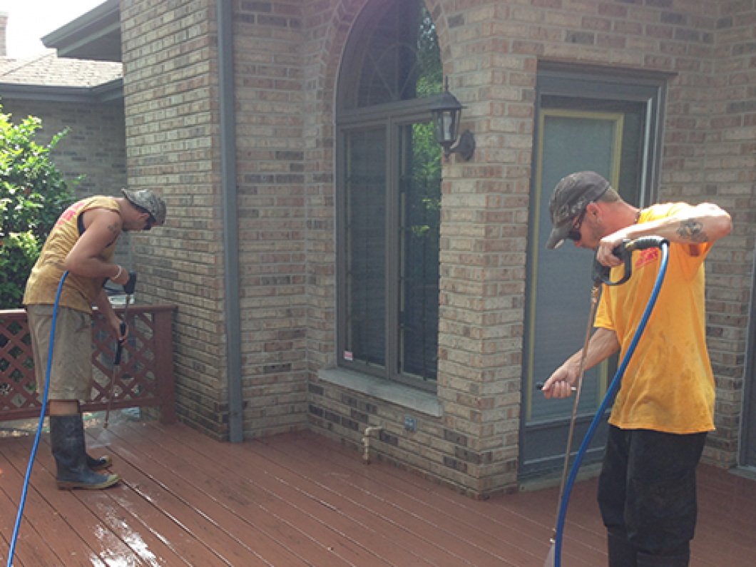 4-Step Solid Acrylic Stain Process | Deck Medic